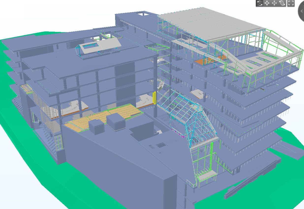 HEC - Montréal (en construction) - Alma soudure