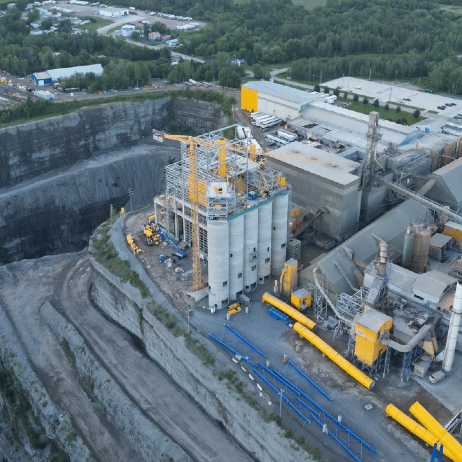 Ciment Québec 1200 tons of structural steel & miscellaneous metals ...